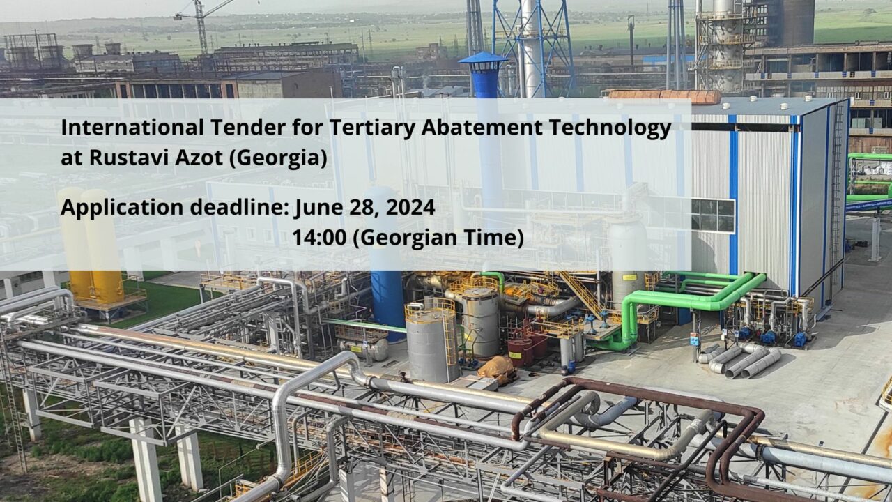 Georgian nitric acid producer Rustavi Azot announces international ...